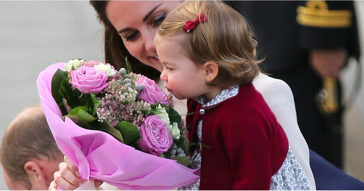 Princess Charlotte Takes a Moment to Stop and Smell the Roses | CelebNest
